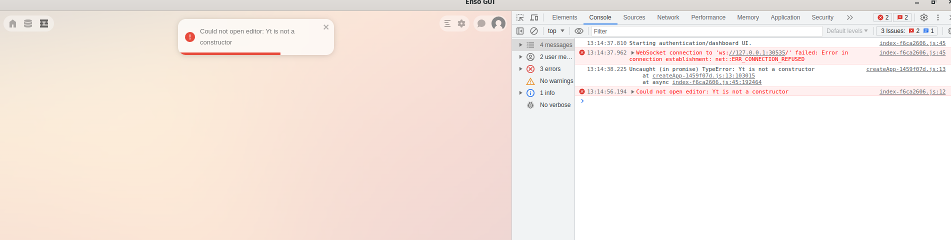 Cannot Open Project In Gui2 Again · Issue 8334 · Enso Orgenso · Github