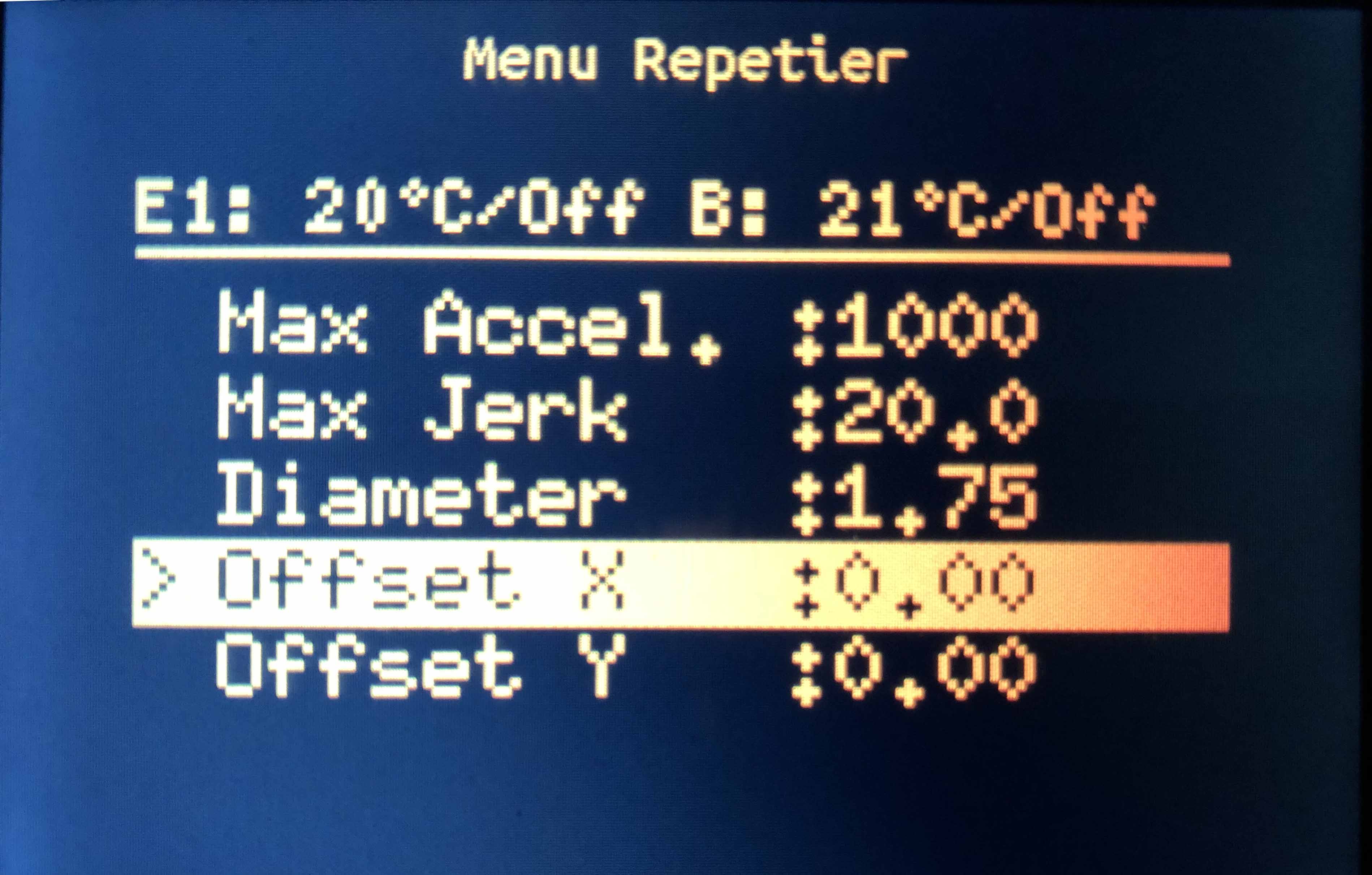 Dev2: add M218 function · Issue #992 · repetier/Repetier-Firmware · GitHub
