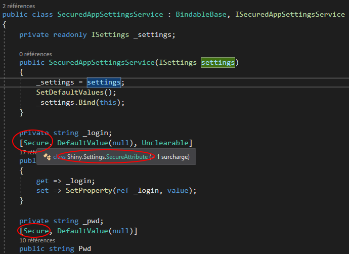 Secure Settings · Issue #230 · shinyorg/shiny · GitHub