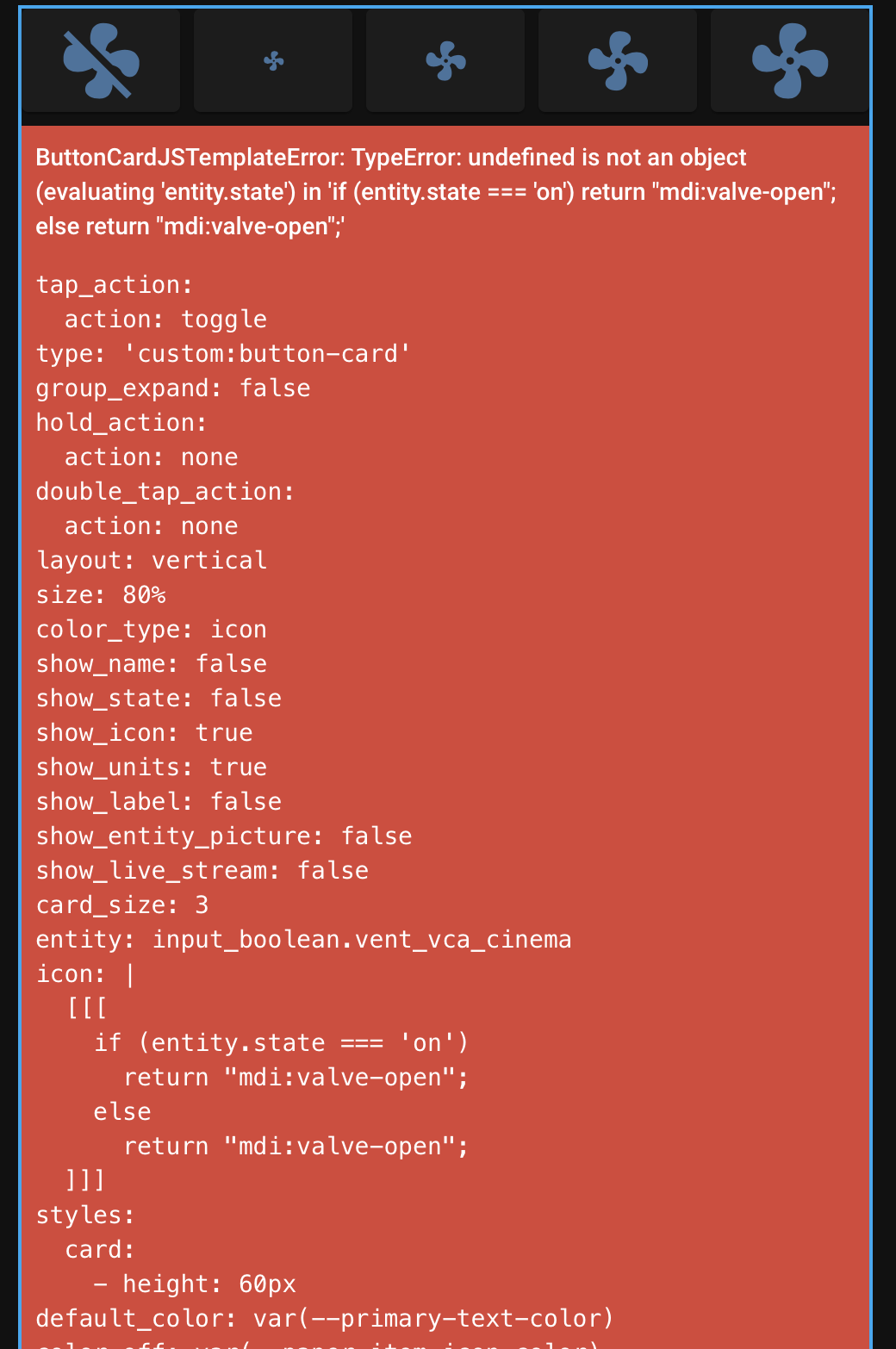 entity undefined in icon template · Issue #409 · custom-cards/button ...