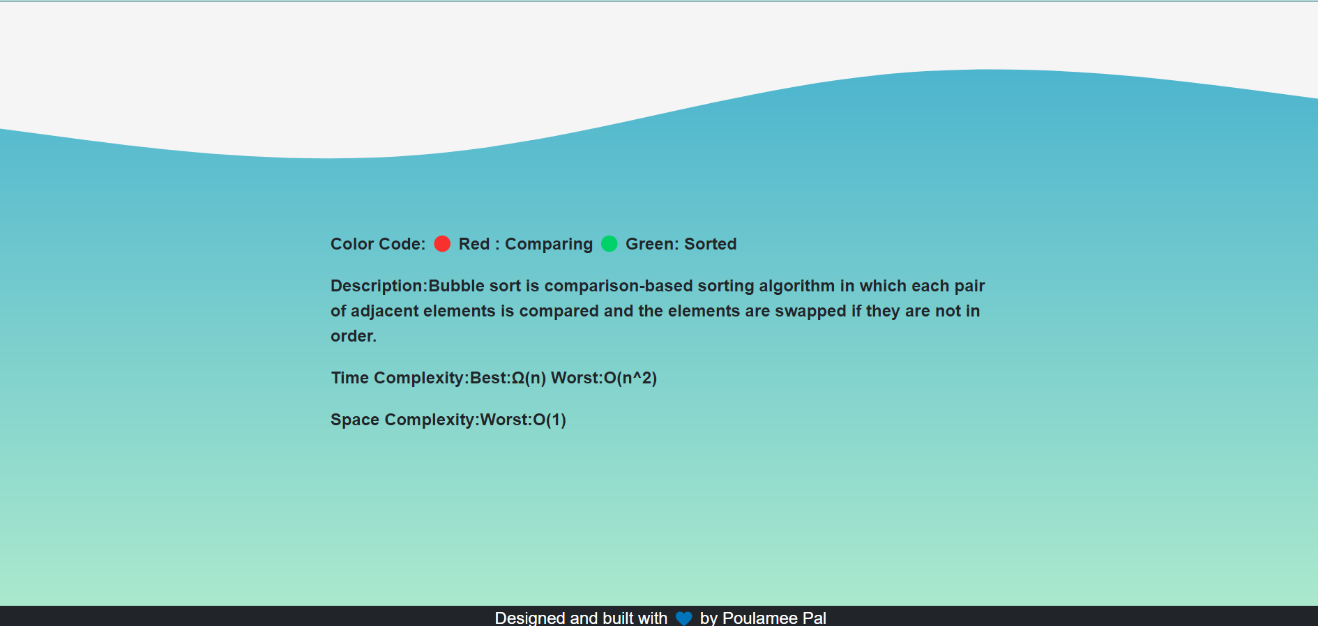 Github Polly333 Sorting Visualizer Website Ongoing