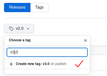 How to fix We weren’t able to create the release for you. Make sure you have a valid tag ...