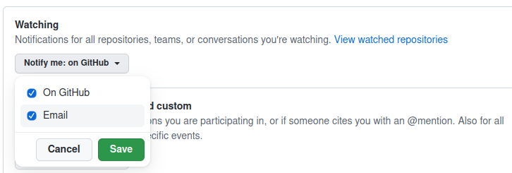 cannot receive email when custom event shows up · community · Discussion #42640 · GitHub