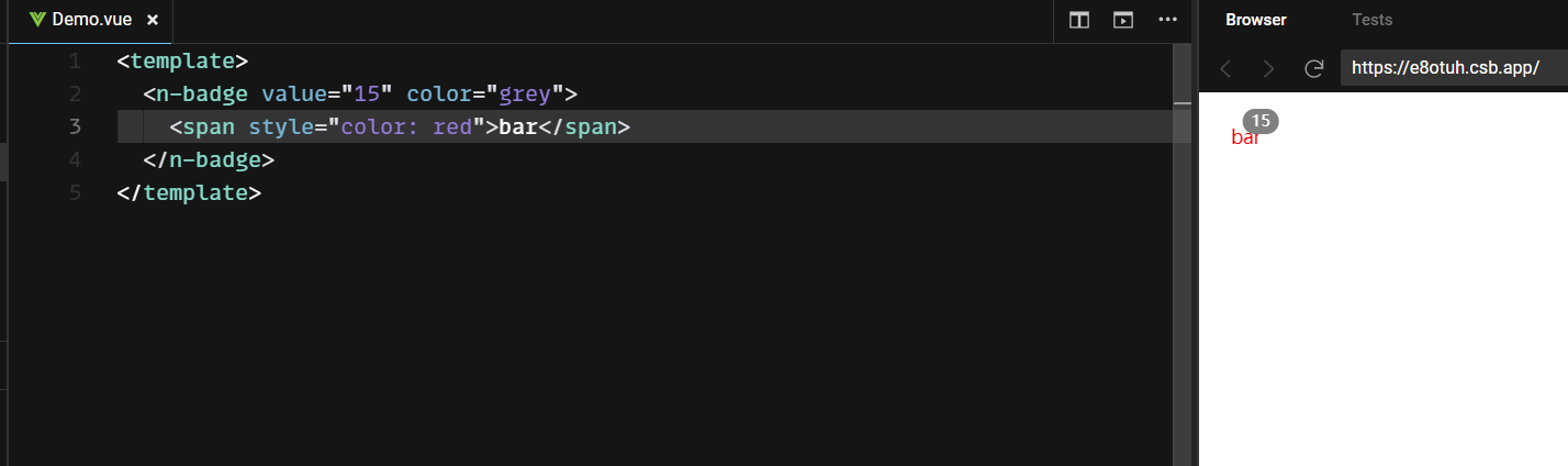 NBadge content color · Issue #2772 · tusen-ai/naive-ui · GitHub
