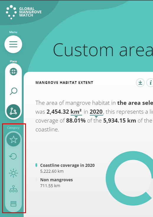 Custom area: after doing a calculation there's no straighforward way to go back to the ...