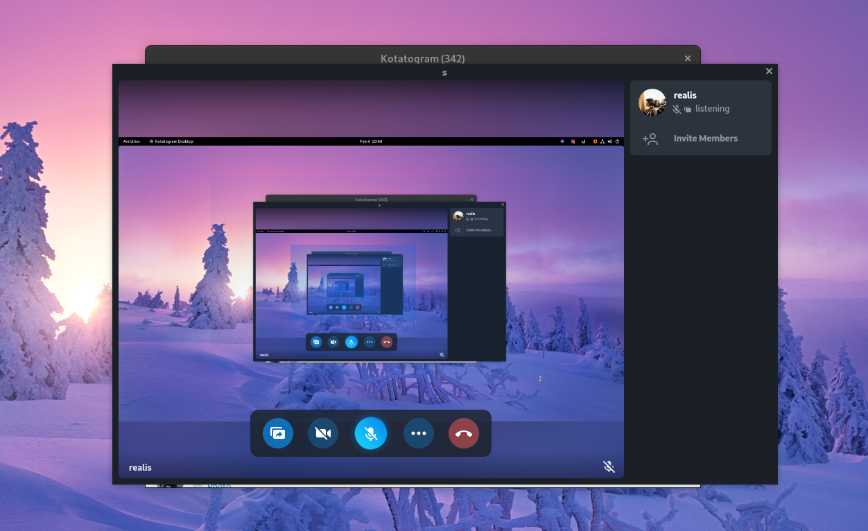 Telegram (flatpak) crashes after selecting window to share screen on ...