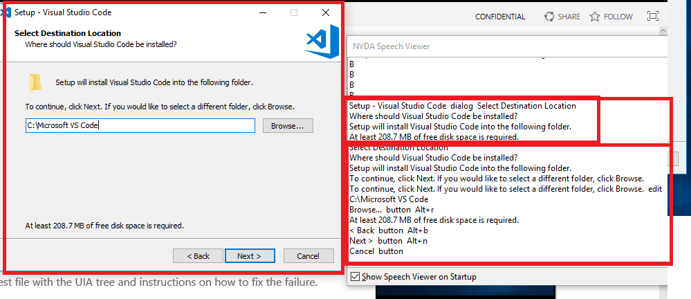 [accessibility]a11y Vscode Vscdestinationlocation Screenreader Screenreader Does Not Read The