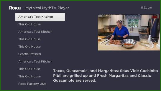 GitHub - evuraan/MythicalMythTV: MythTV Player for Roku