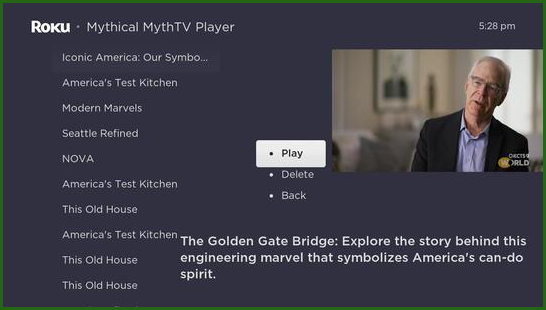 GitHub - evuraan/MythicalMythTV: MythTV Player for Roku