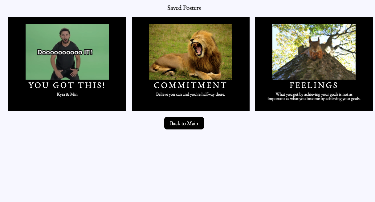 GitHub - kbergsund/hang-in-there-min-kyra: Hang In There Pair Project ...