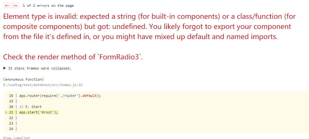使用RadioGroup.RadioButton进行遍历操作时报错 · Issue #13135 · ant-design/ant ...