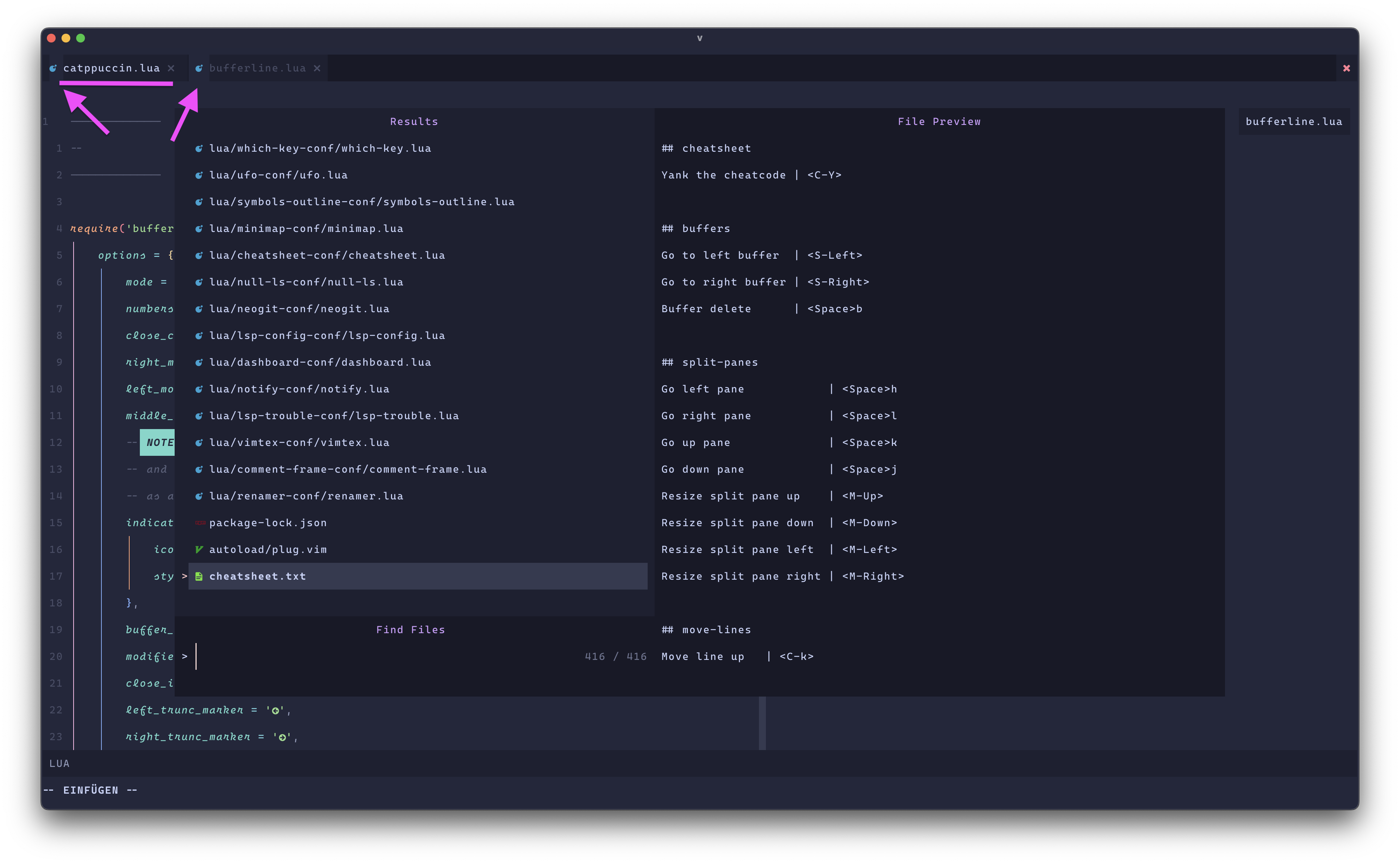 File icons have transparent background in Bufferline · Issue #251 · catppuccin/nvim · GitHub