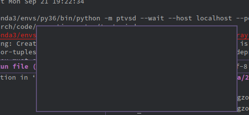 pop up empty *dap-mouse* buffer when debug python code · Issue #367 · emacs-lsp/dap-mode · GitHub