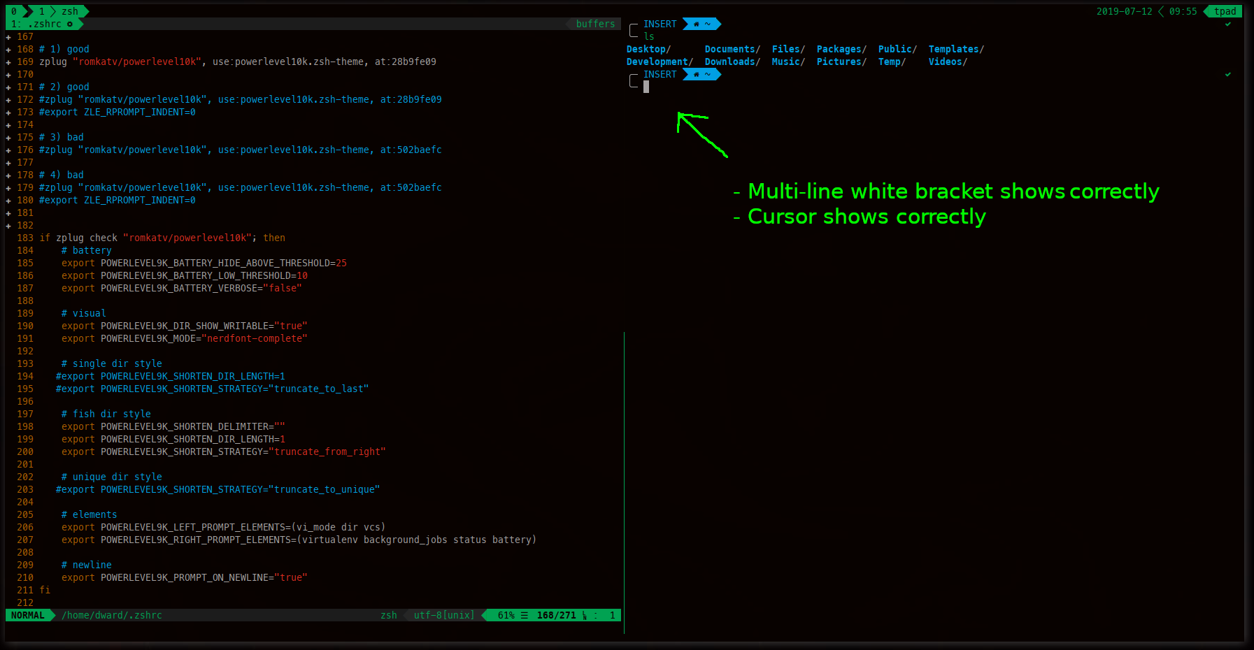 Multi-line prompt broken after "unify multiline prompt prefix parameters" commit · Issue #116 ...