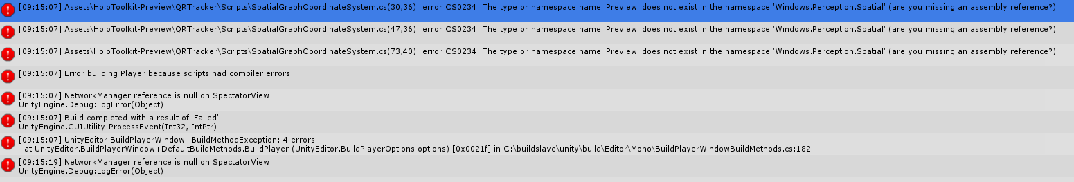 MarkerDetectionHololens reference is null on NewDeviceDiscovery (SpectatorView) · Issue #3042 ...