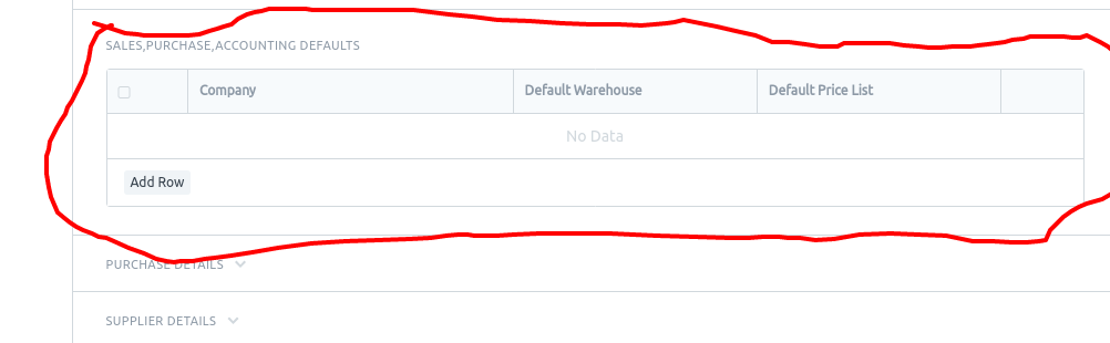 Default Supplier · Issue 17731 · Frappe Erpnext · Github