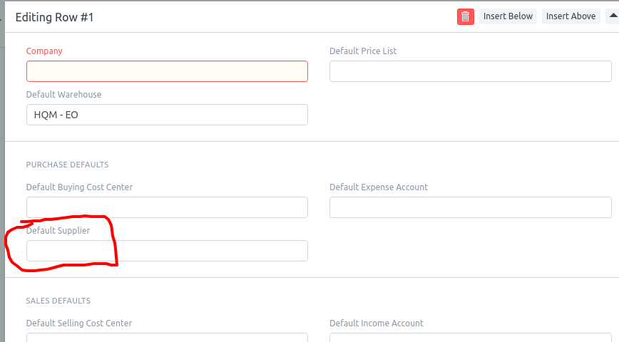 Default Supplier · Issue 17731 · Frappeerpnext · Github