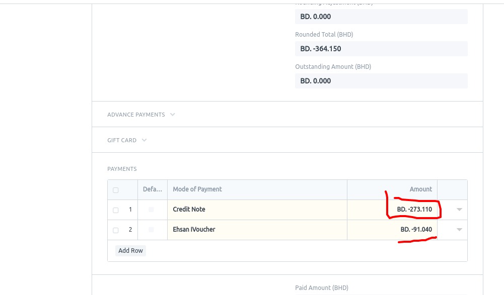 [V11] ERROR - When creating Sales Return without any payment · Issue ...