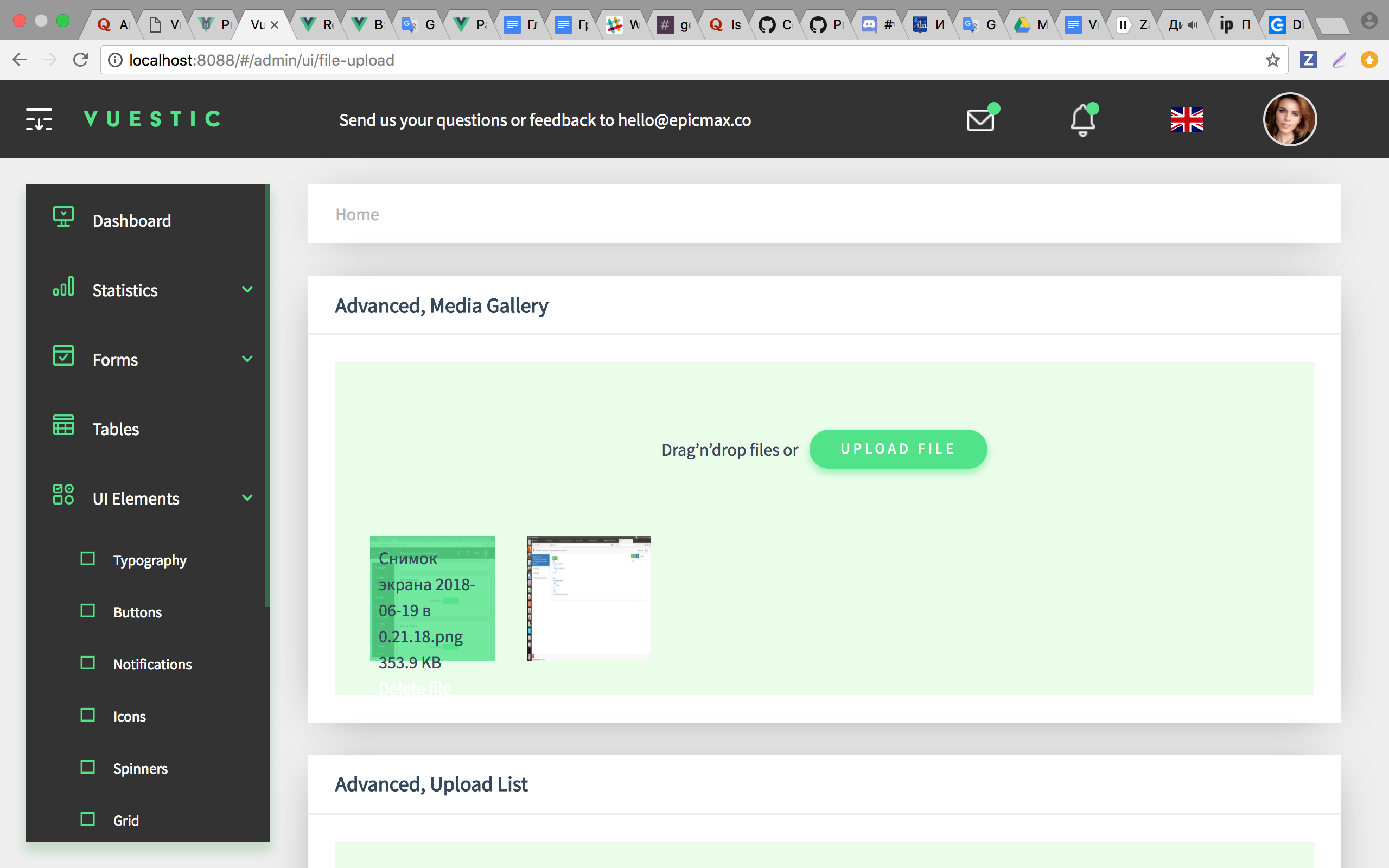 File Upload · Issue #119 · epicmaxco/vuestic-admin · GitHub
