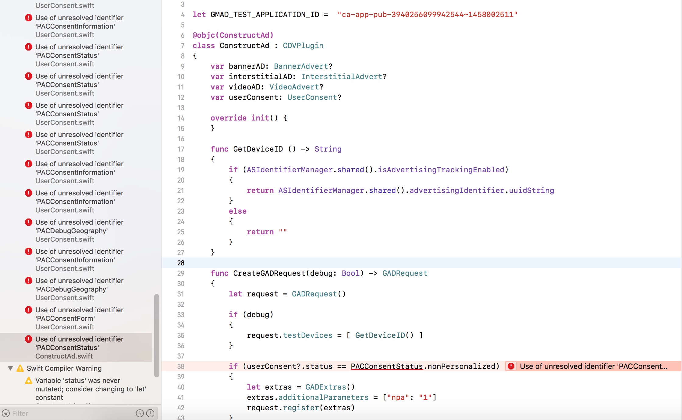 IOS MobileAds Plugin · Issue #2744 · Scirra/Construct-bugs · GitHub