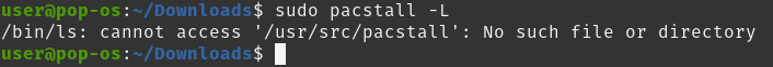 /usr/src/pacstall does not get created after first install · Issue #166 · pacstall/pacstall · GitHub