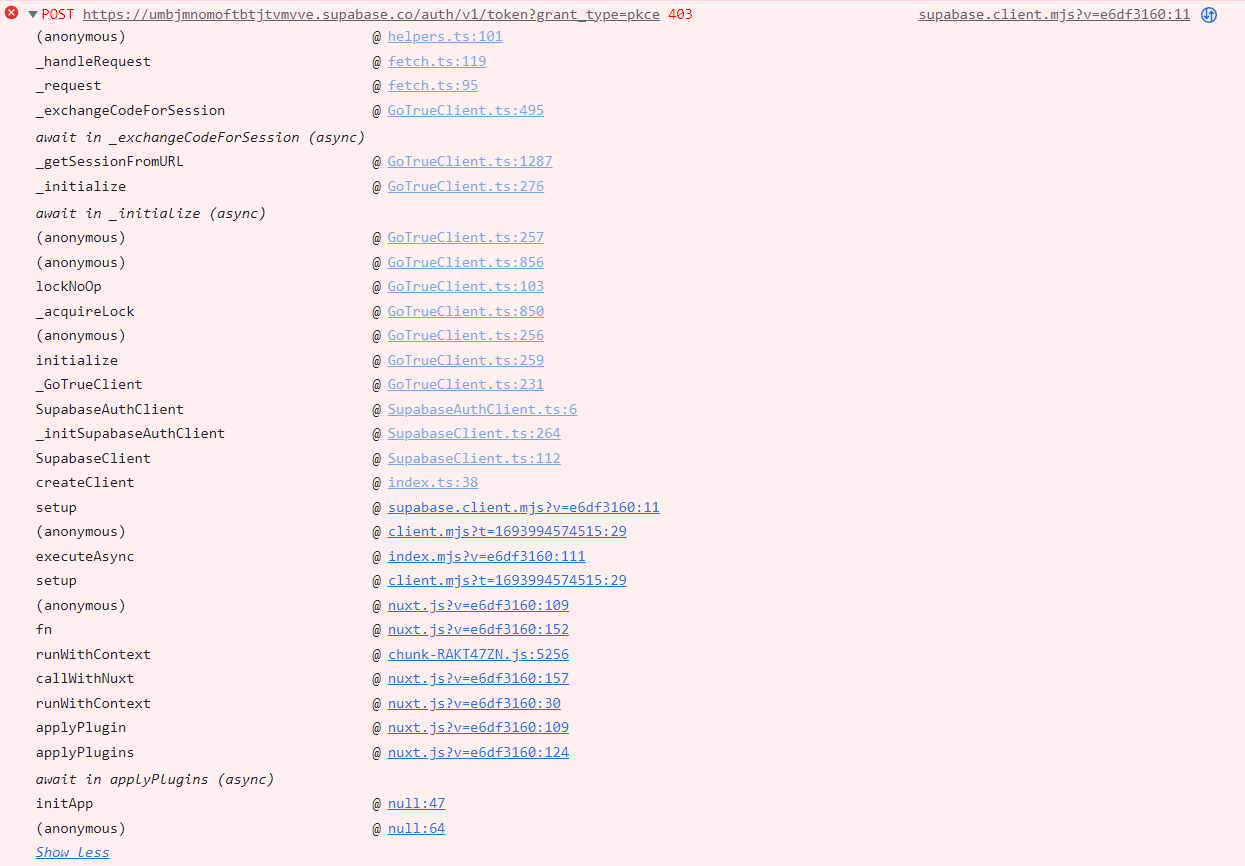 Auth session missing on password reset flow · Issue #262 · nuxt-modules/supabase · GitHub