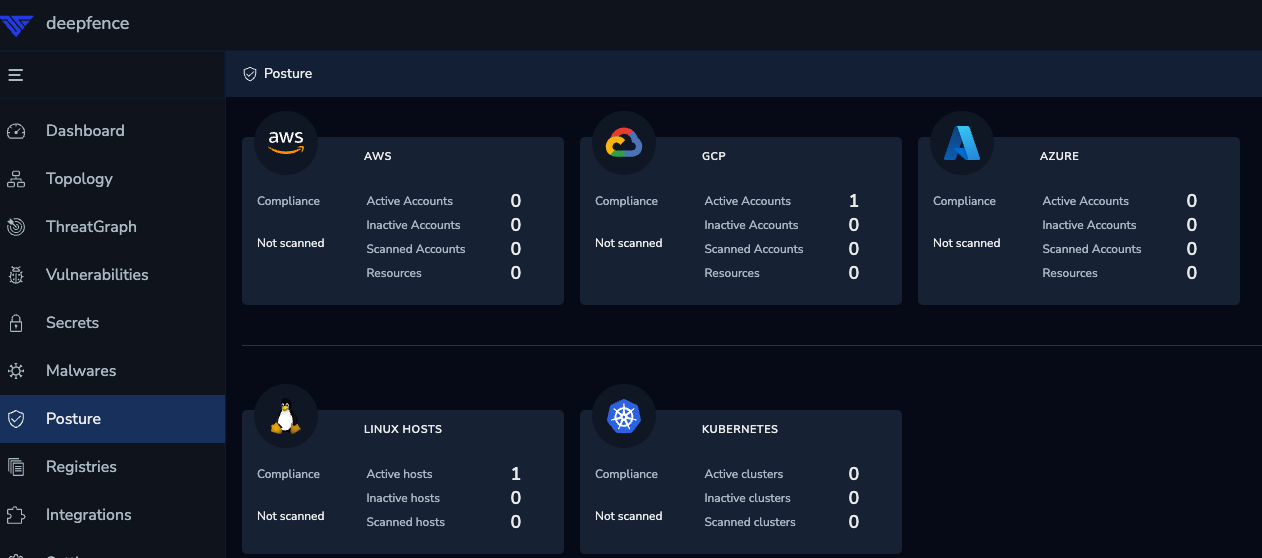 No Resources Scan Result Data In Gcp Cloud Scanner V2 · Issue 1591 · Deepfencethreatmapper