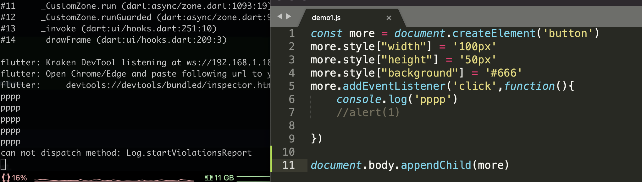 vue demo 绑定click 事件无反应 · Issue #248 · openkraken/kraken · GitHub