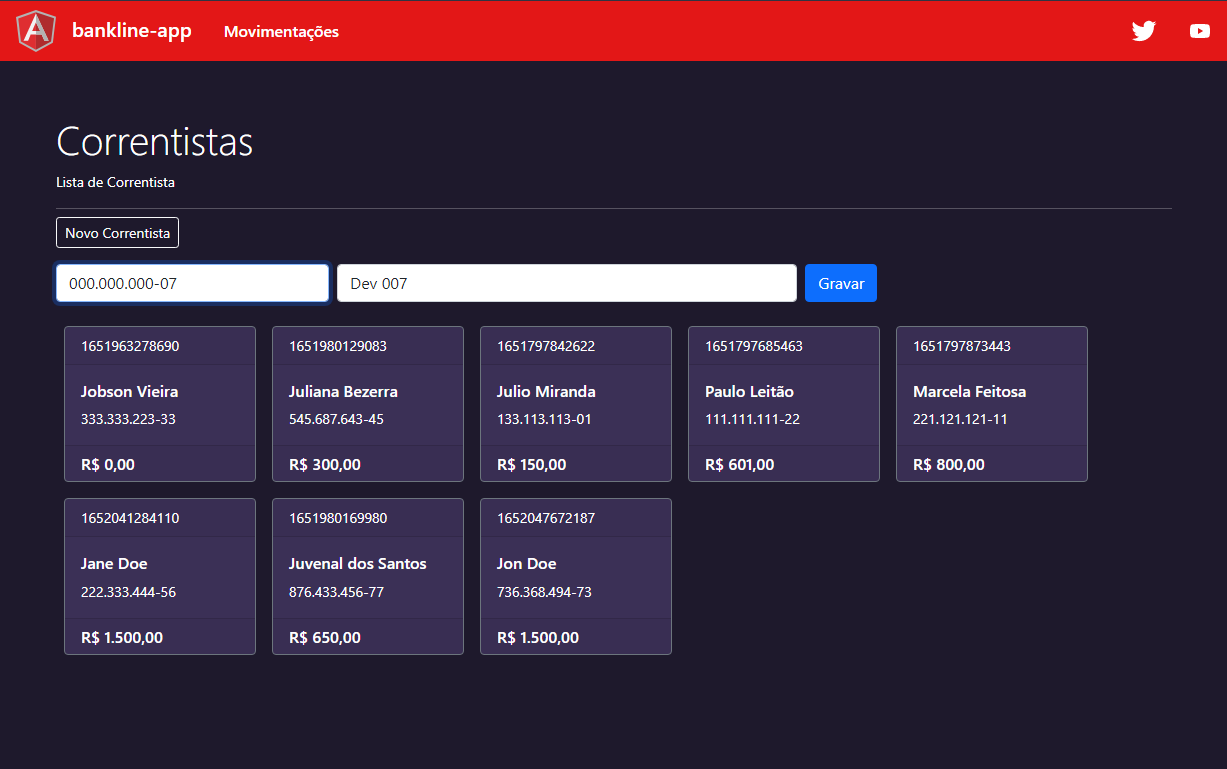 GitHub - paulo-leitao/bankline-app: Front-End Semana Dev Week