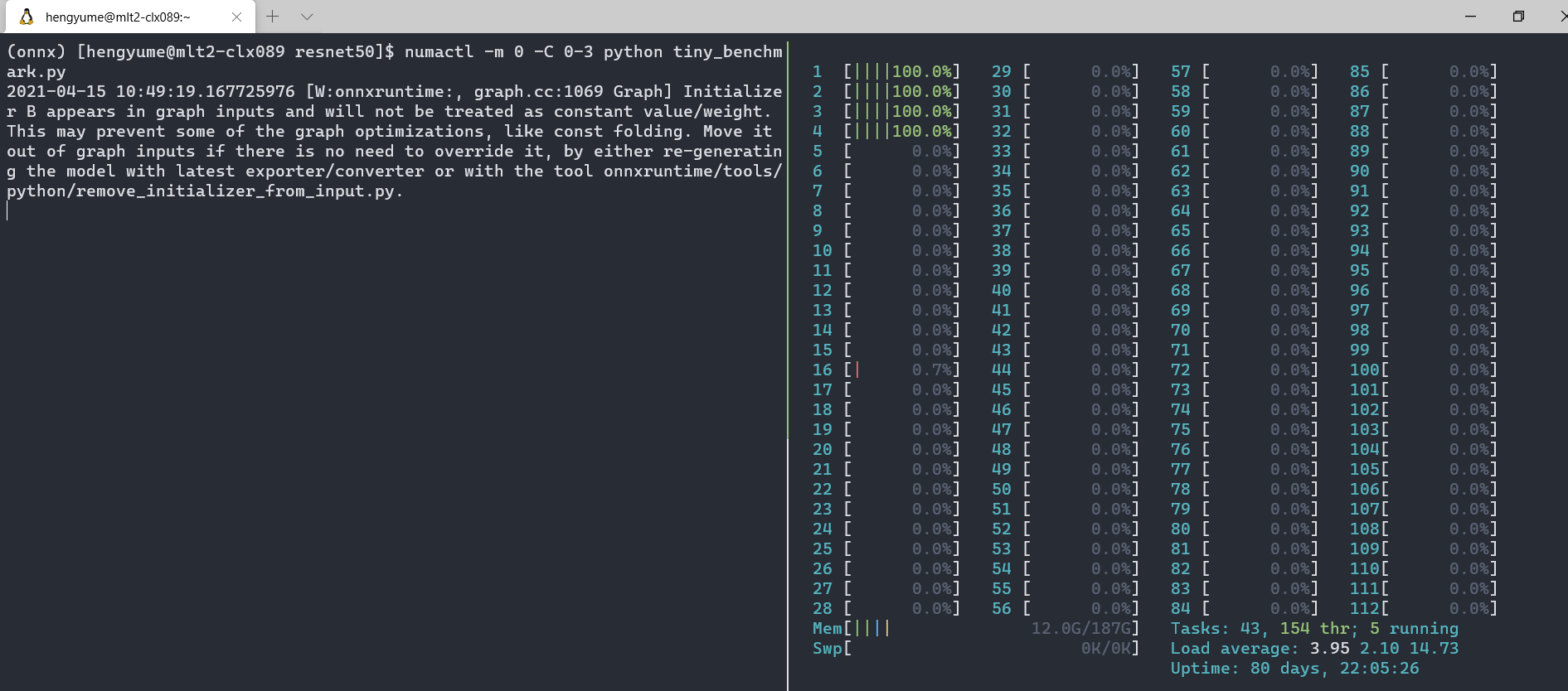numactl can't bind numa node in onnxruntime1.7 · Issue #7347 ...