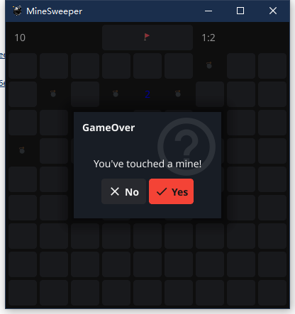 GitHub - OneWalkerCN/Minesweeper: 一个Golang扫雷小游戏