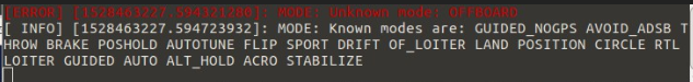 error with "rosrun mavros mavsys mode -c OFFBOARD" · Issue #1047 · mavlink/mavros · GitHub