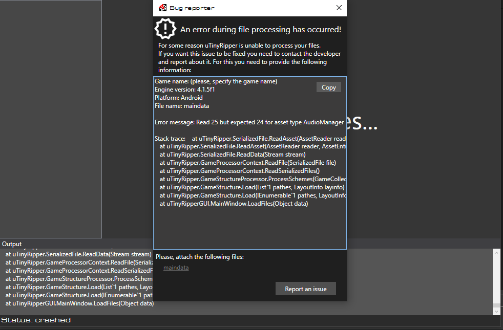 need a help · Issue #615 · mafaca/UtinyRipper · GitHub