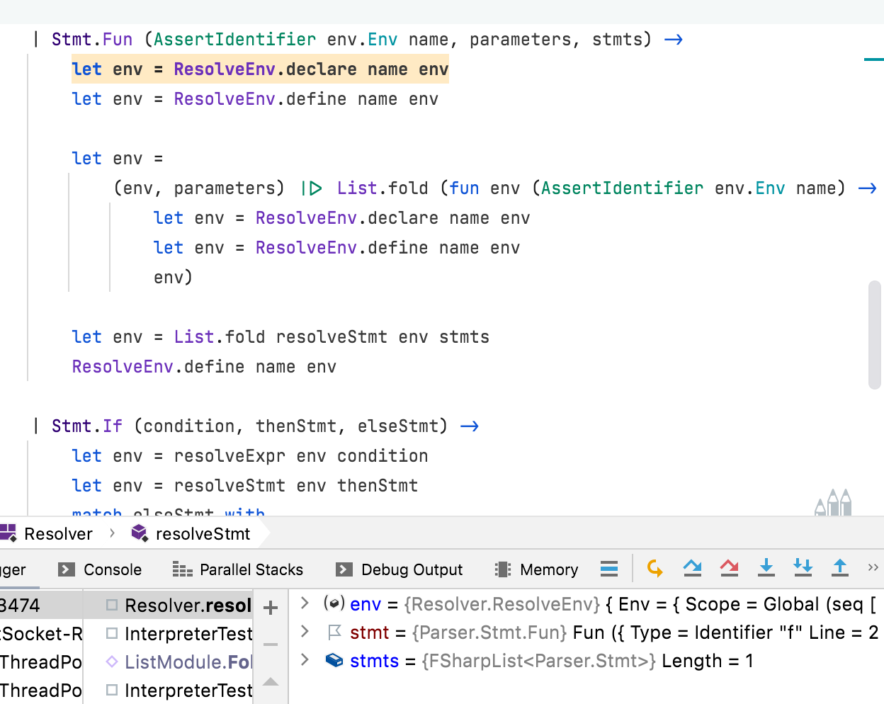 Broken F# shadowed variables evaluation · Issue #11908 · dotnet/fsharp · GitHub