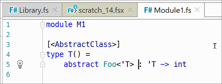 Parse Error On Generic Abstract Member Definition · Issue 6650 · Dotnet Fsharp · Github