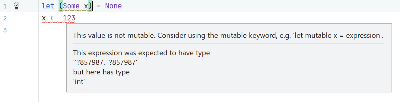Internal type parameter representation in error · Issue #8680 · dotnet/fsharp · GitHub