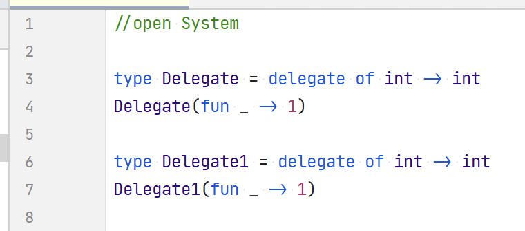 Inconsistent Name Resolution For Delegate Constructor · Issue 10228 · Dotnetfsharp · Github 7543