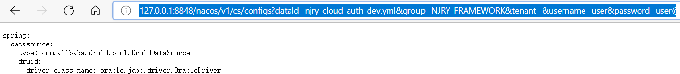 nacos.core.auth.enabled开启后程序启动提示403，但是通过curl可以获取配置 · Issue #8124 ...