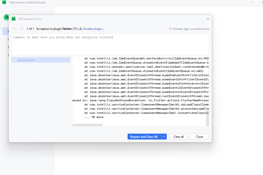 Plugin Version 75.1.4 invalid on Android Studio Iguana (2023.2.1.2) · Issue #6880 · flutter ...