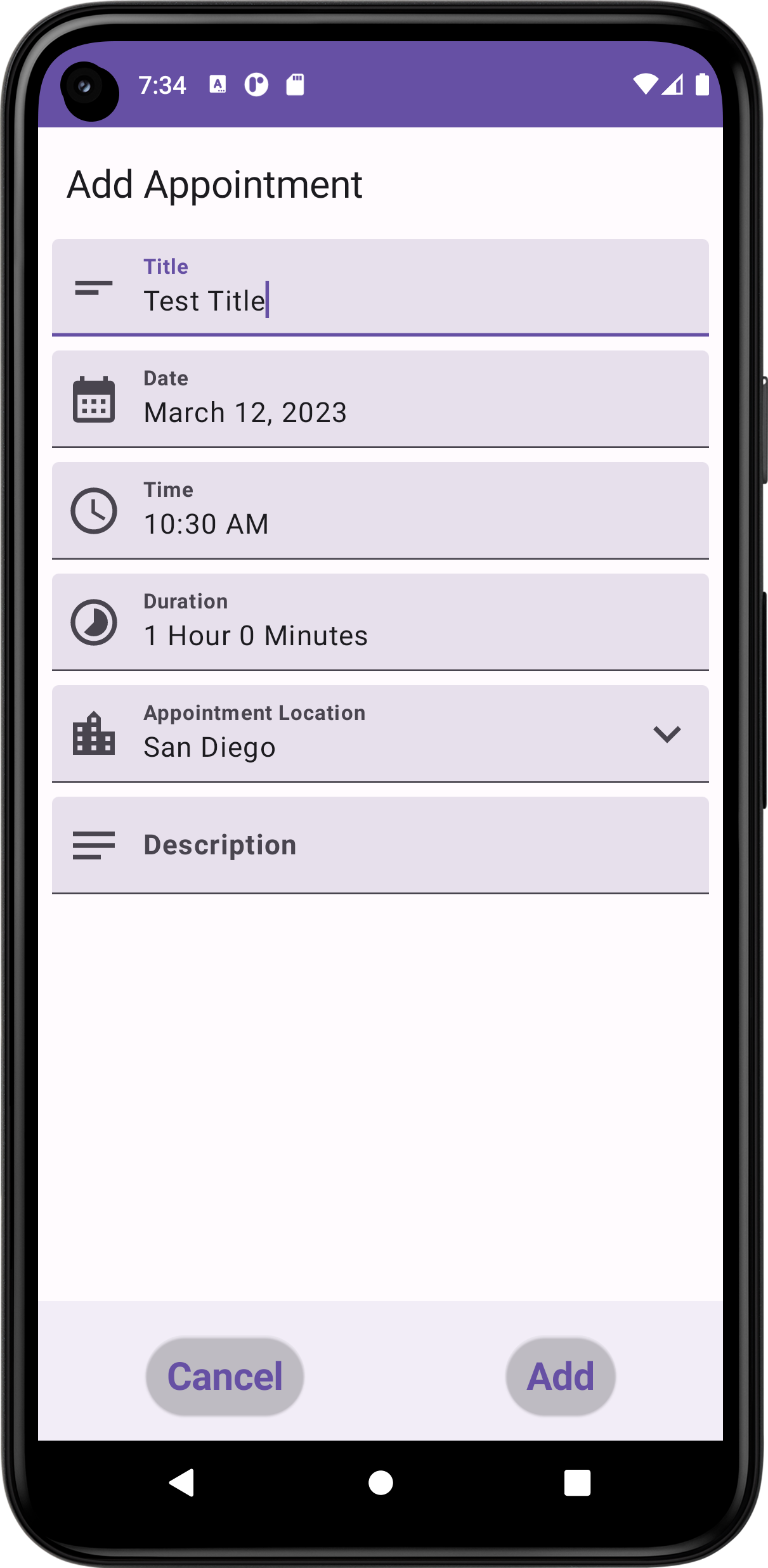 GitHub - ashourz/Appointment-Schedule-App