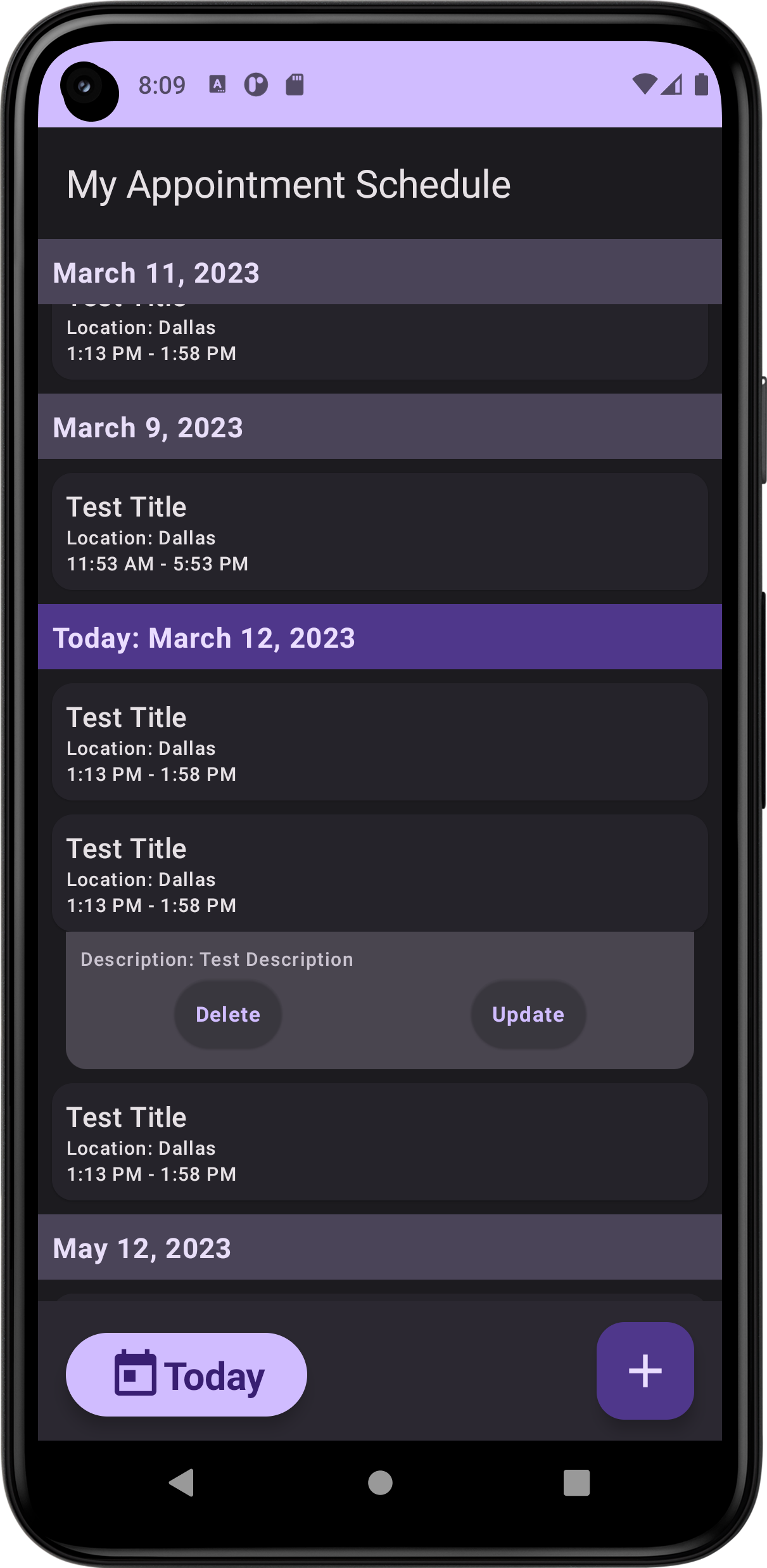 GitHub - ashourz/Appointment-Schedule-App