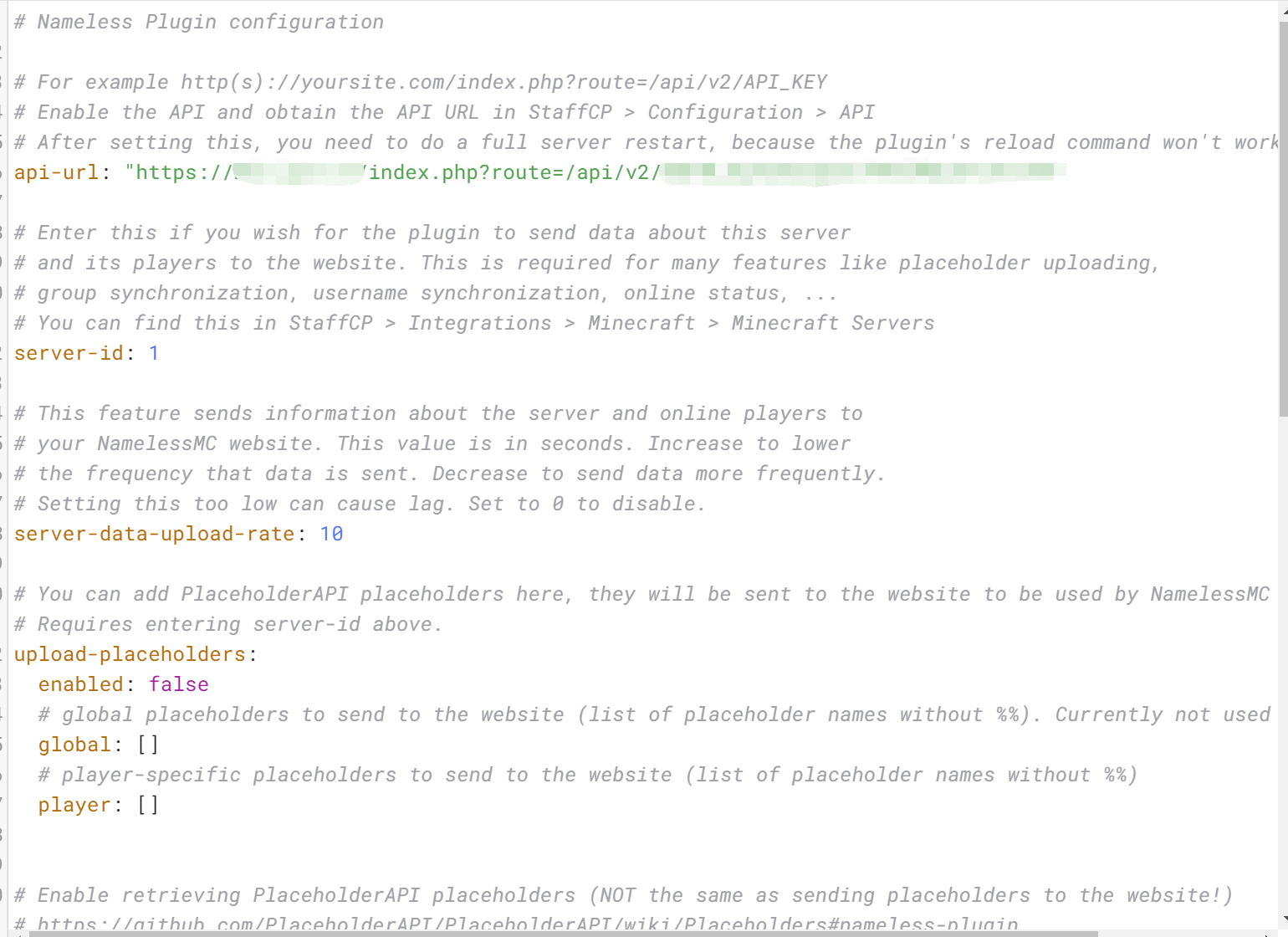 How to set the placeholder? My forum didn't receive any information and didn't report any errors ...