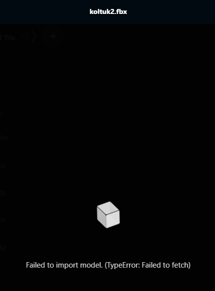 For the downloaded FBX format 3D model package, it cannot be previewed directly in Nextcloud ...