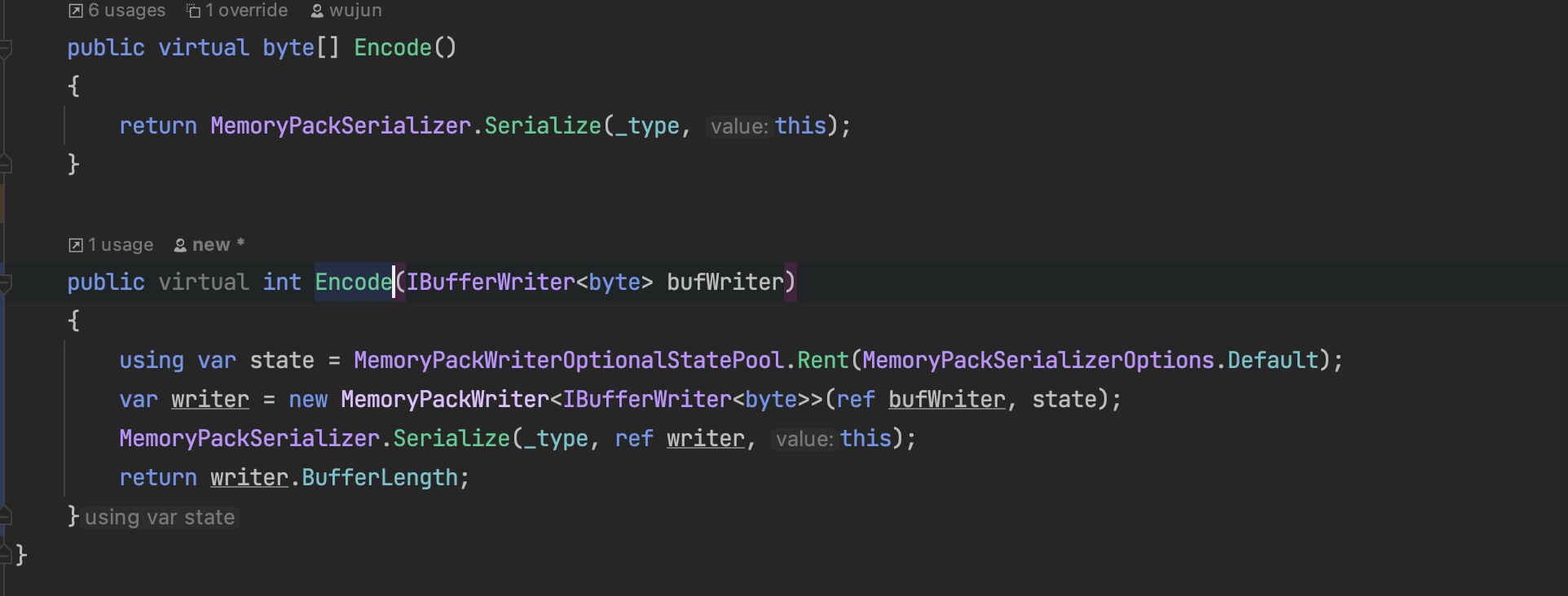 序列化方法能不能返回已经写入长度 · Issue #117 · Cysharp/MemoryPack · GitHub