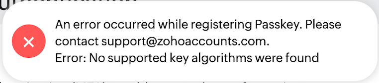 "No supported key algorithms were found · Issue #6804 · bitwarden/clients · GitHub