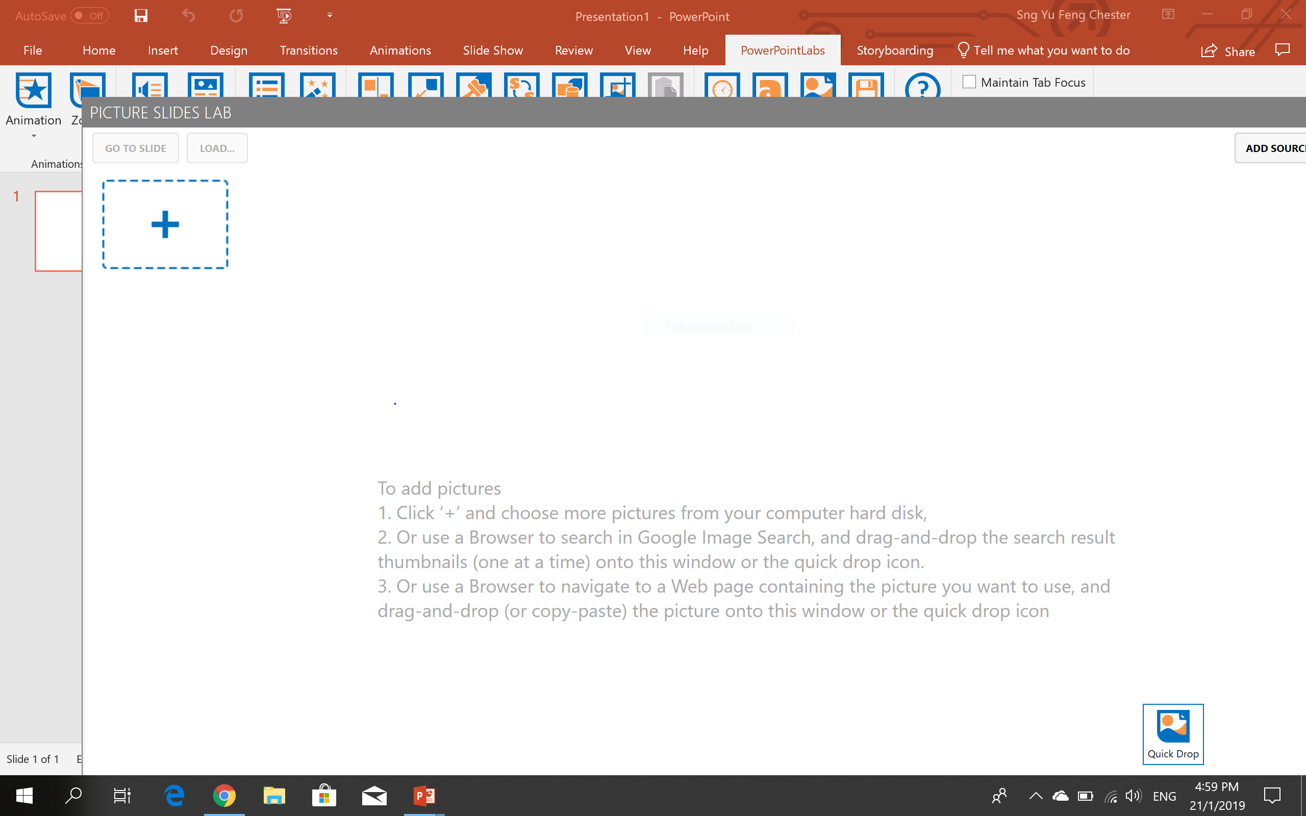 Opening Picture Slides will overflow on smaller screens (13") · Issue #1741 · PowerPointLabs ...