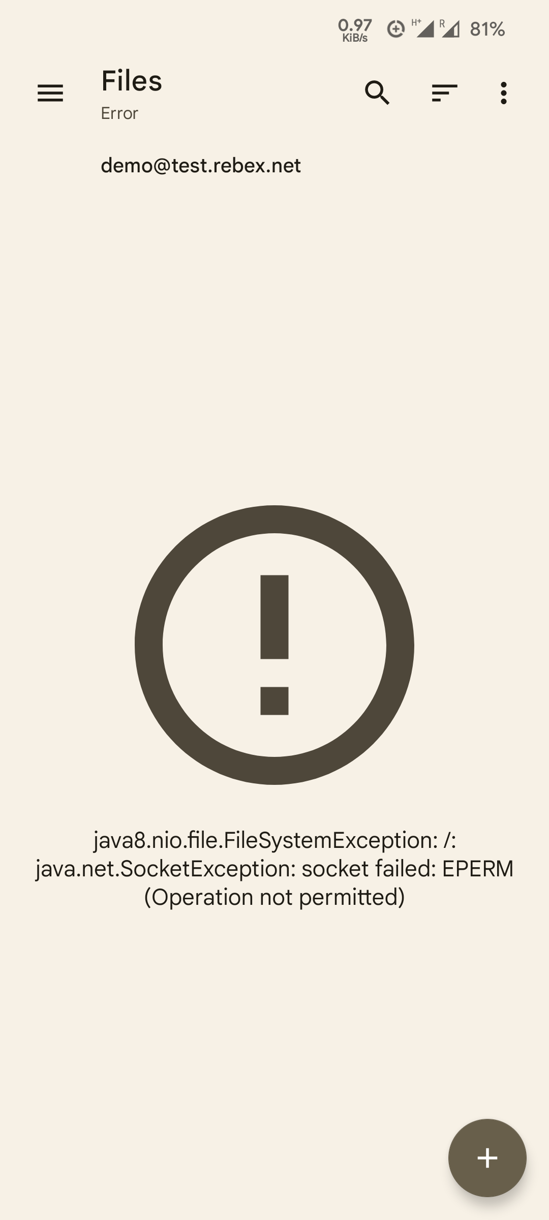 Unable to connect to sftp server: socket failed operation not permited · Issue #777 · zhanghai ...