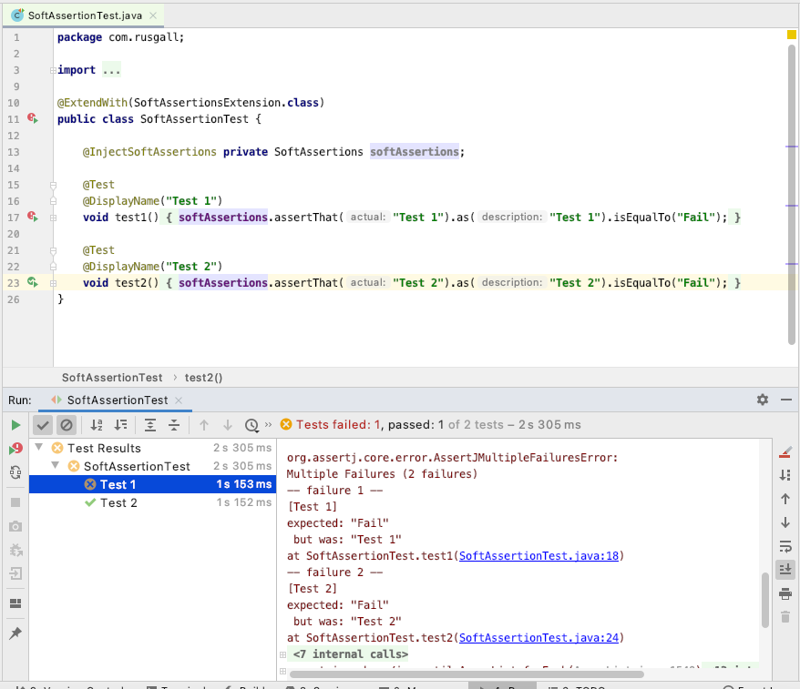 InjectSoftAssertions doesn't work as expected when parallel mode is enabled. · Issue #2356 ...