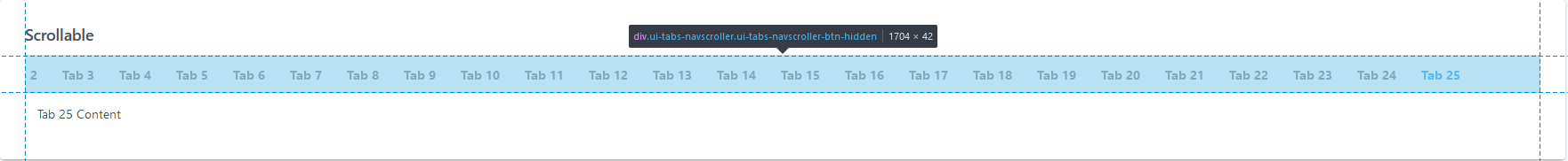 TabView: fixed width moves scrollable header · Issue #7226 · primefaces/primefaces · GitHub